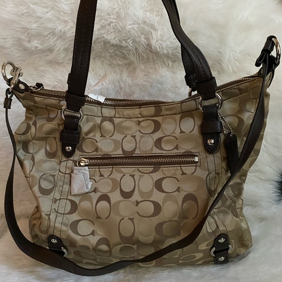 Coach | Bags | Nwt Coach Signature Alexandra Satchel Bag F758 | Poshmark